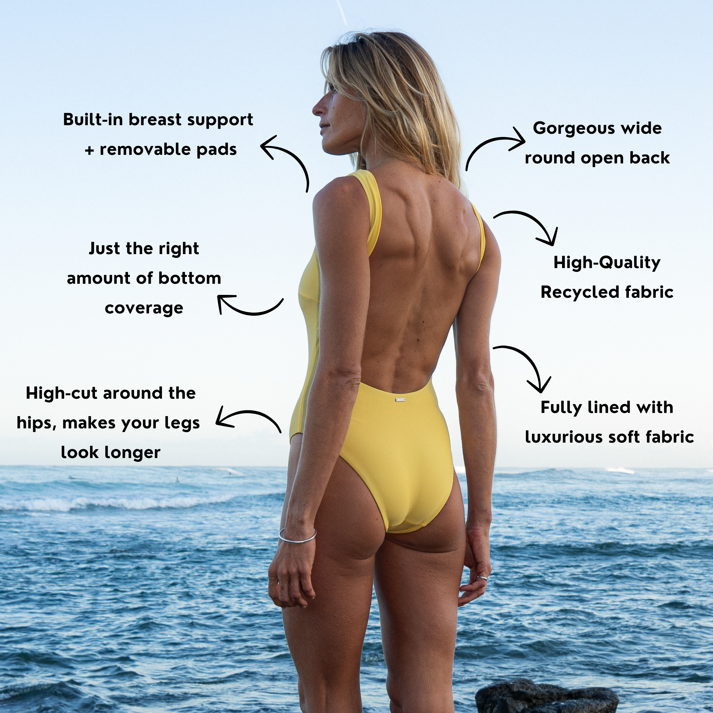 ARTHA ONE PIECE JOY - Surfing one pieces | Lore of the Sea